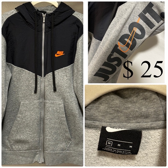 Nike | Sweaters | Nike Zip Hoodie | Poshmark
